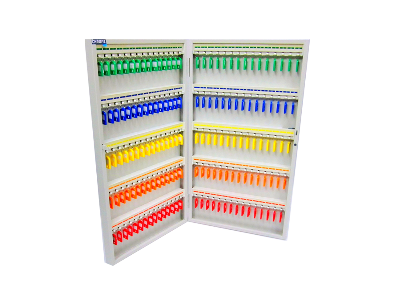 Chrome Key Holder 150 keys - Penrex Chrome Stationery