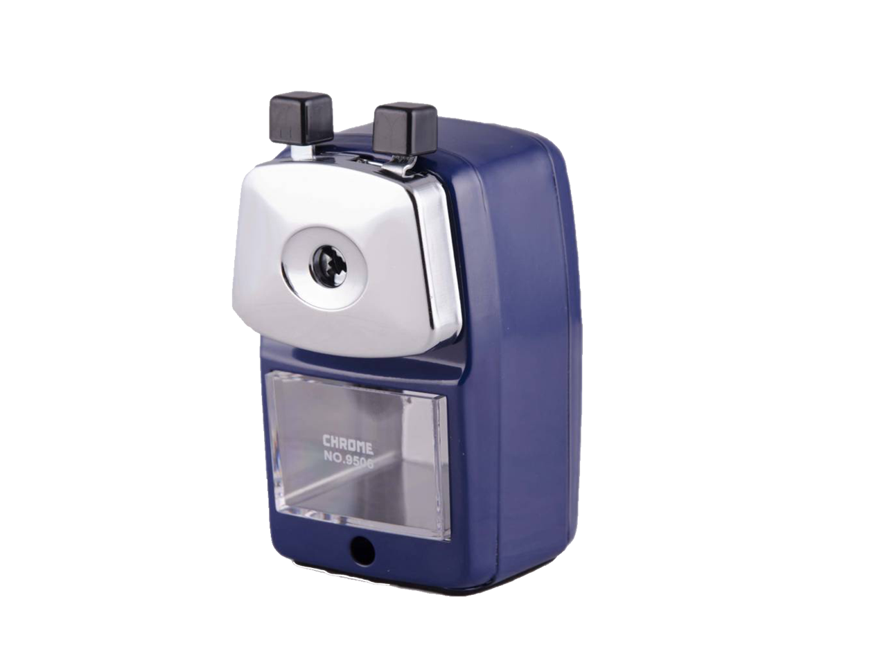 Chrome Pencil Sharpner (Pack of 1) - Penrex Chrome Stationery