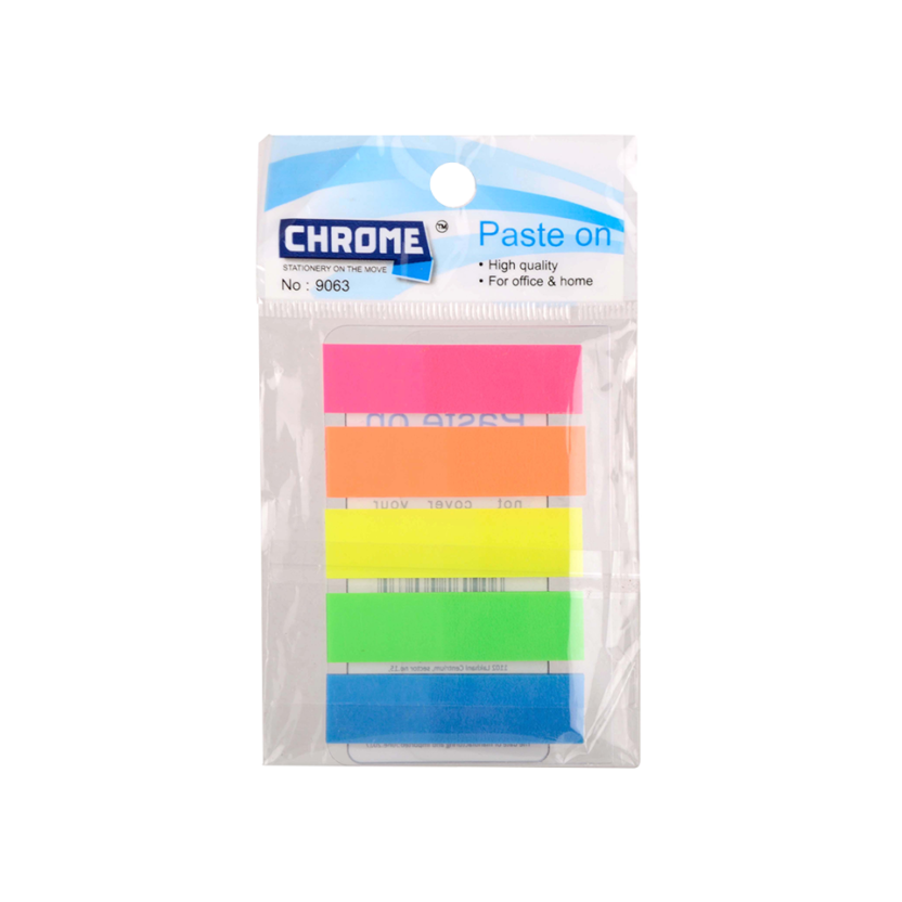Chrome Sticky Notes ( Pet Memo12 * 44mm) (Pack of 10) - Penrex Chrome ...